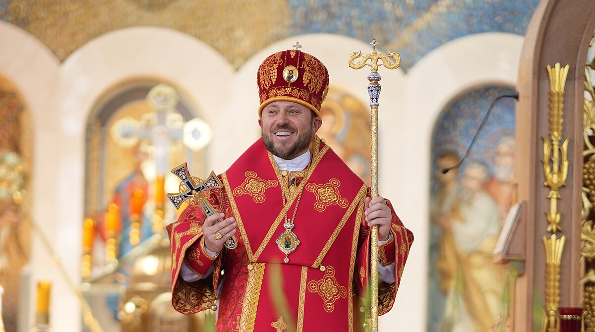 Archeparchy of Philadelphia: Cardinal Mykola Bychok Visits the ...
