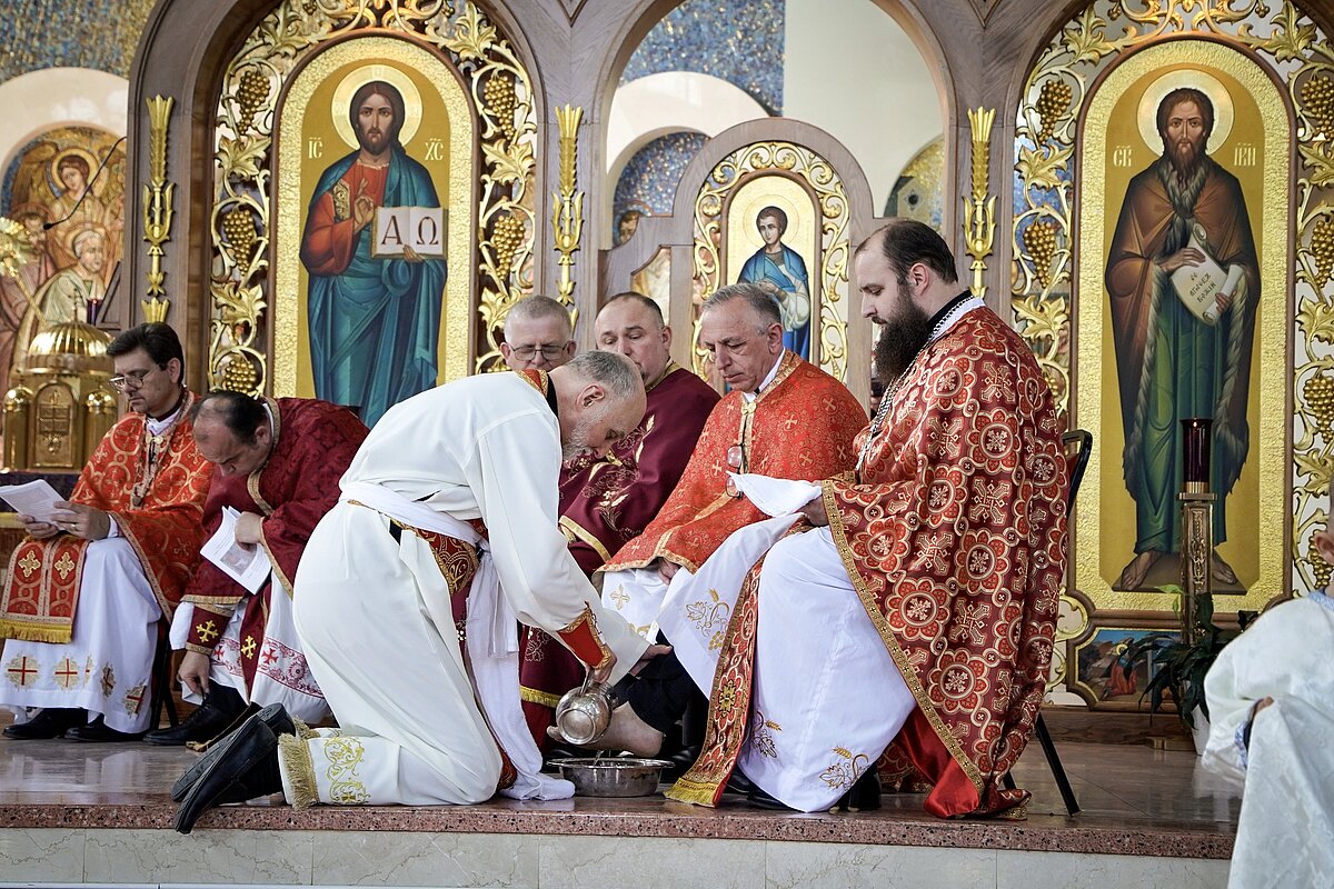 Archeparchy of Philadelphia: Holy Thursday at the Cathedral: A ...